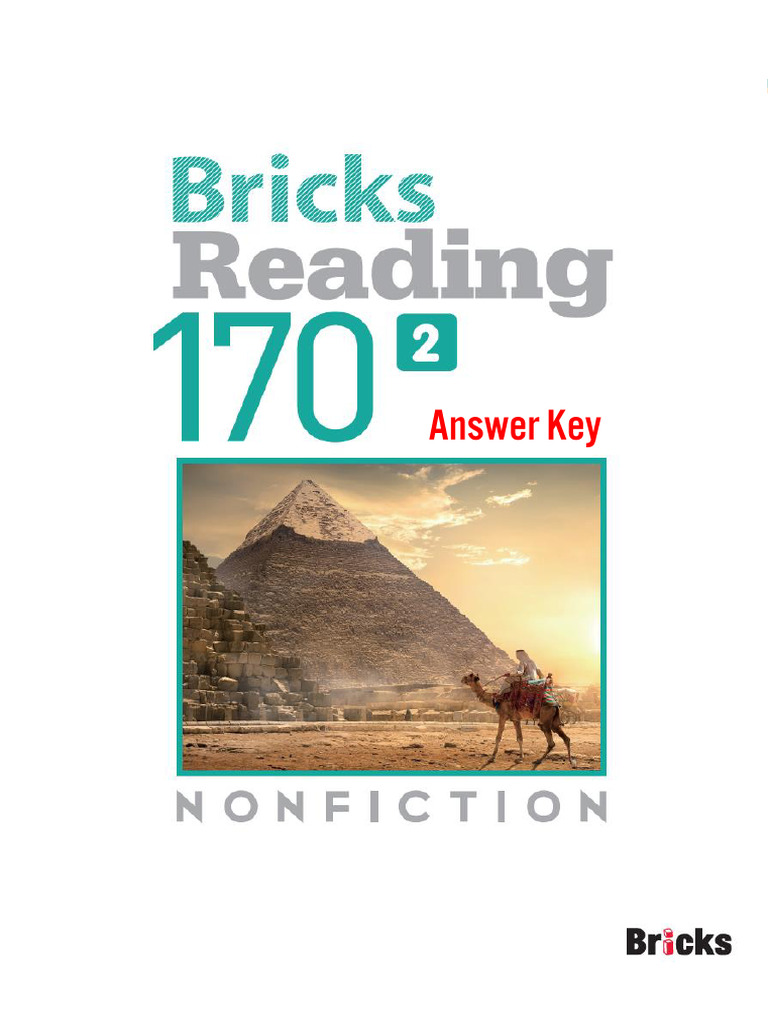 Bricks Reading 170 Nonfiction - L2 - SB - Answer Key | PDF