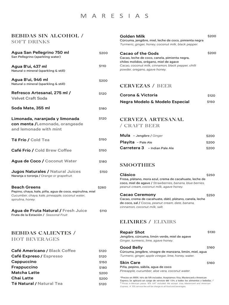 Bebidas Drinks | PDF | Bebida