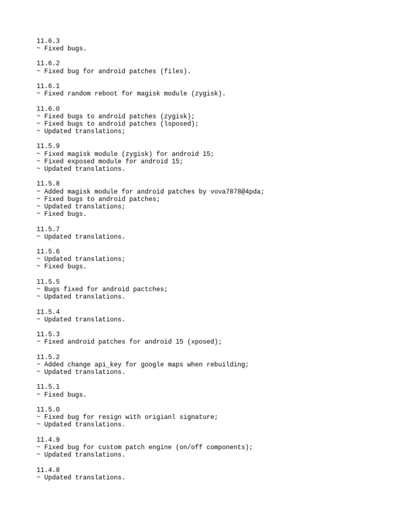 changelog | PDF | Android (Operating System) | Google Play