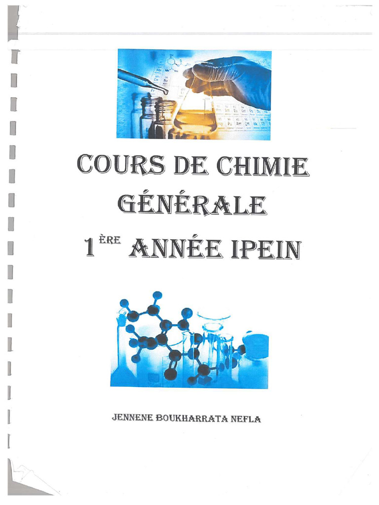 Thermodynamique B. Nefla IPEIN Cours | PDF