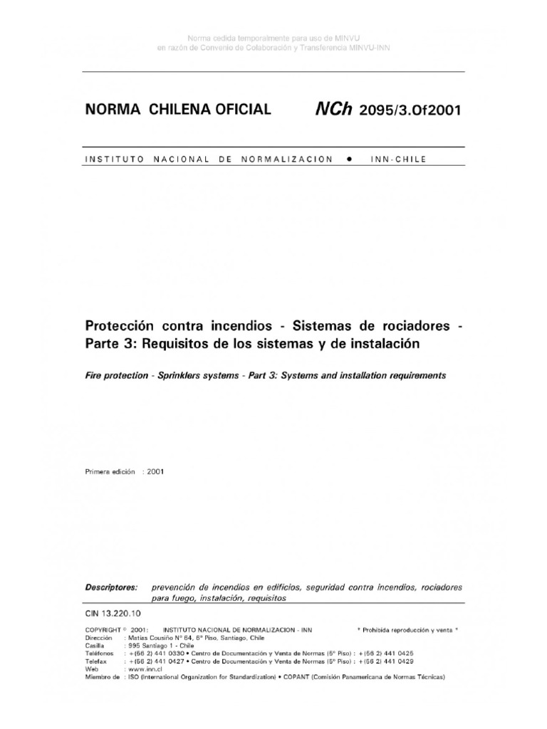 NCH 2095-3 | PDF