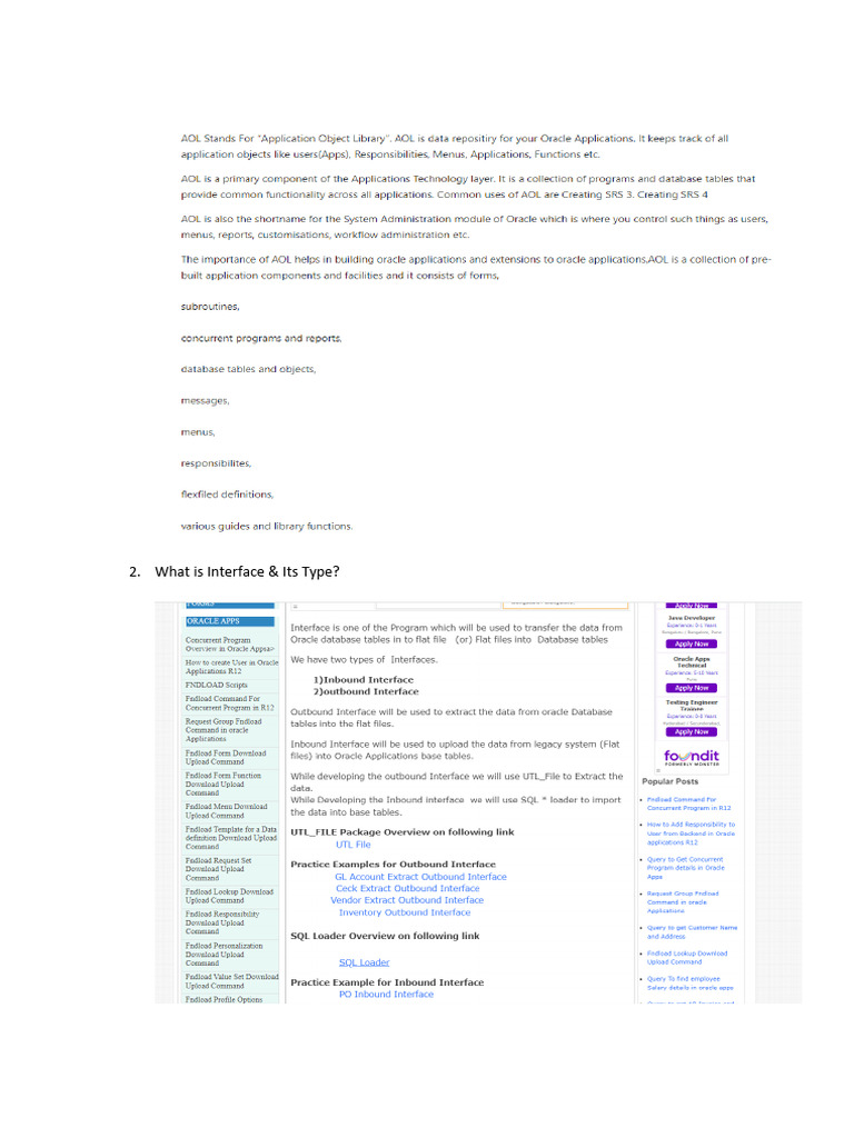 Quick Recap | PDF | Pl/Sql | Information Technology