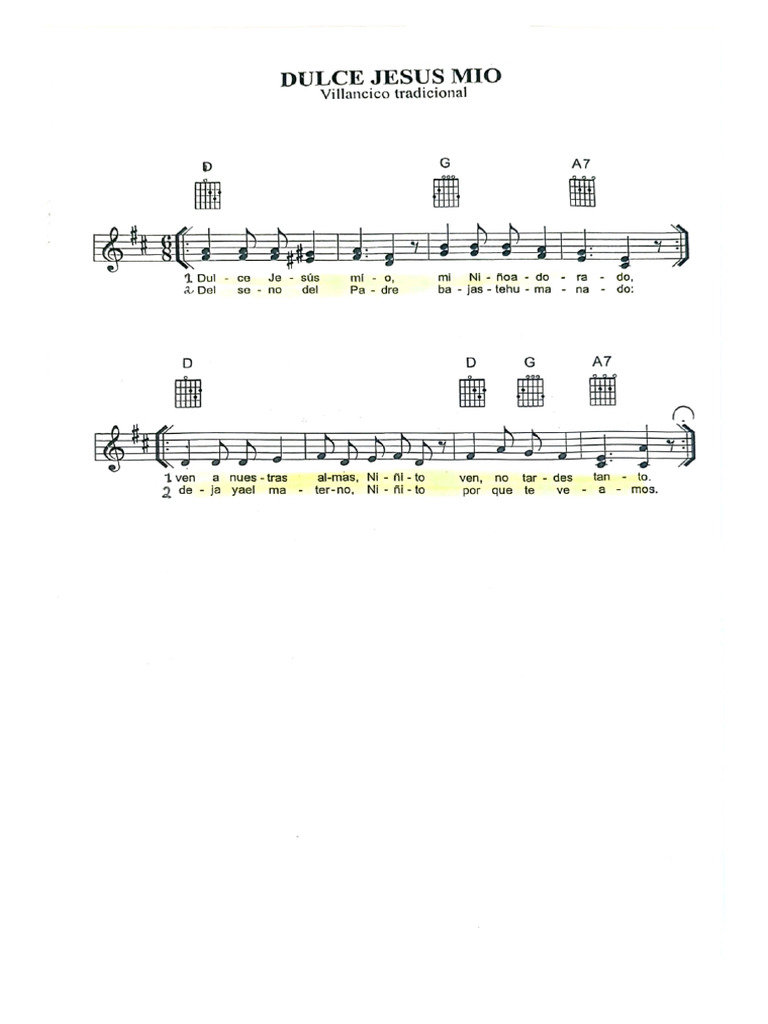 Ya Viene El Niñito | PDF