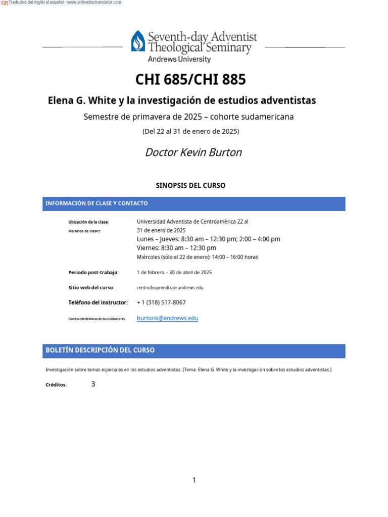 CHIS 685-002 Syllabus (49) .En - Es | PDF | Inteligencia artificial | Inteligencia (IA) y semántica