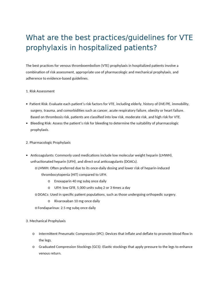 DVT | PDF | Thrombosis | Medical Specialties