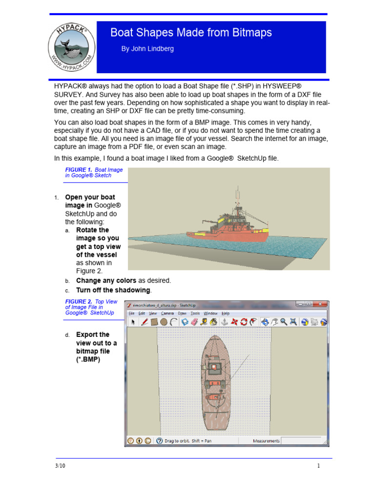 boat-shapes-made-from-bitmaps | PDF | Sketch Up | Computer File Formats