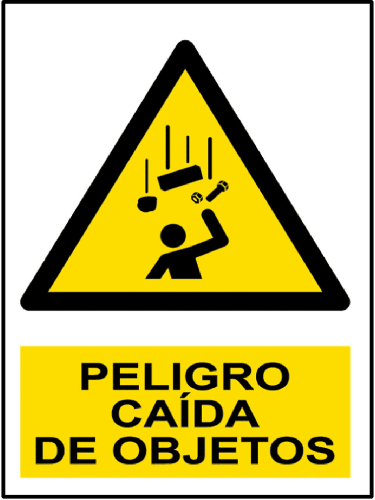 Caida de Objetos Señaletica | PDF