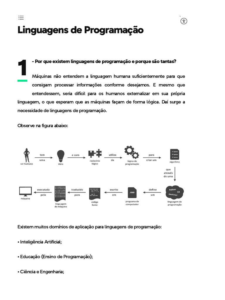 Tipos e Aplicações de Linguagens de Programação | PDF | Linguagem de ...