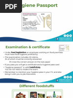 Test 2 - Hygiene Passport Practice Test | PDF | Shelf Life | Milk