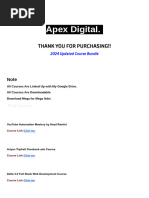 10TB Mega Courses Links | PDF