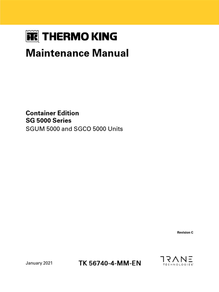 TK 56740-4-MM SG-5000 Series Rev.C 01-2021 LR | PDF | Menu (Computing) | Manufactured Goods