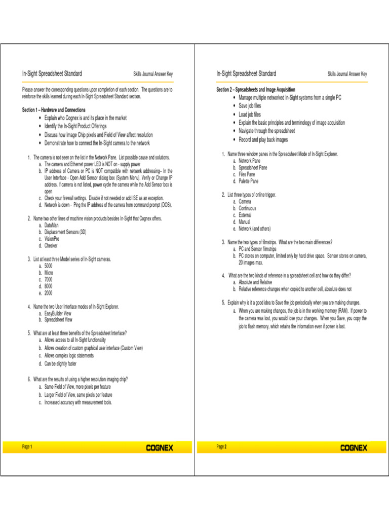 13_01_SS_Standard_Skills Journal Answer Key | PDF | File Transfer ...