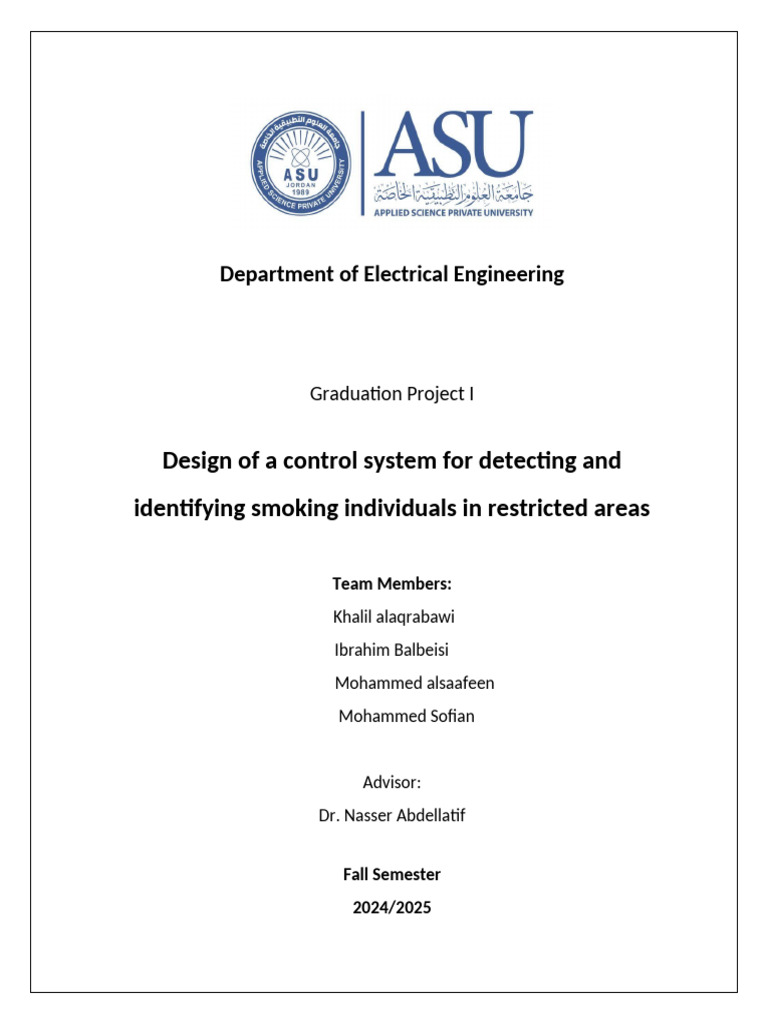 final project (1) | PDF | Computer Vision | System