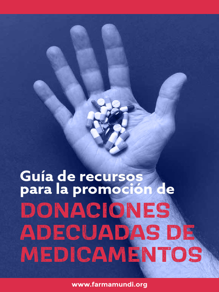 Guía de Donaciones de Medicamentos | PDF | Farmacia | Medicamentos con ...