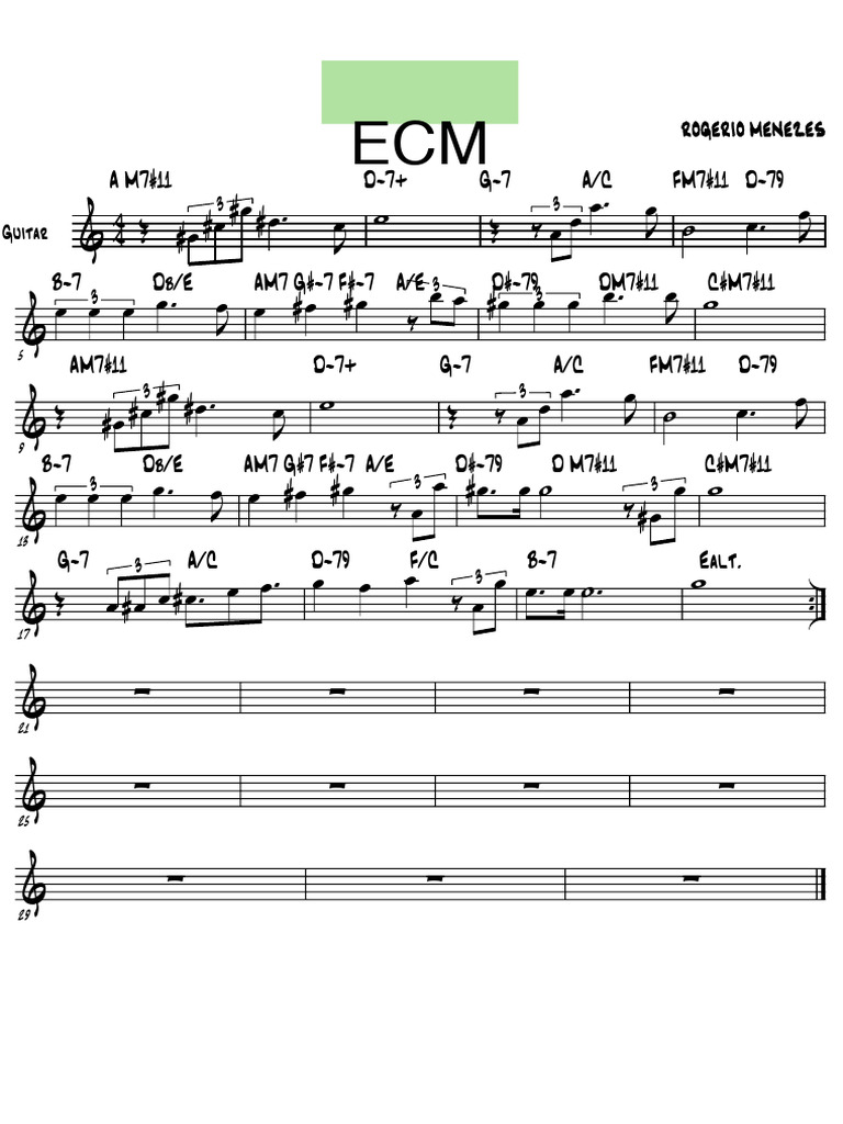 ECM (Rogerio Borba) | PDF