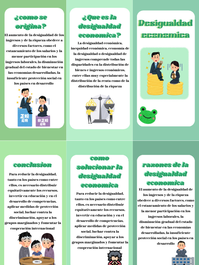 Reducir la Desigualdad Económica | PDF | Desigualdad económica ...