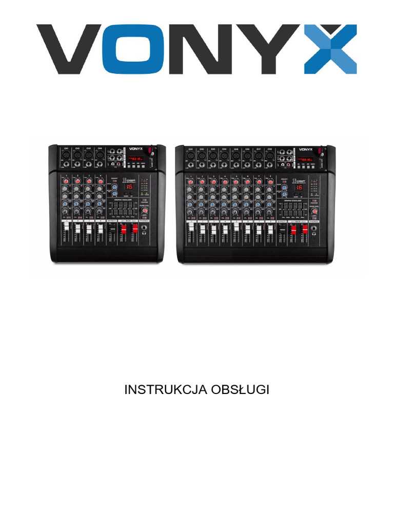 AM Series Mixer Instruction Manual | PDF | Electrical Engineering ...