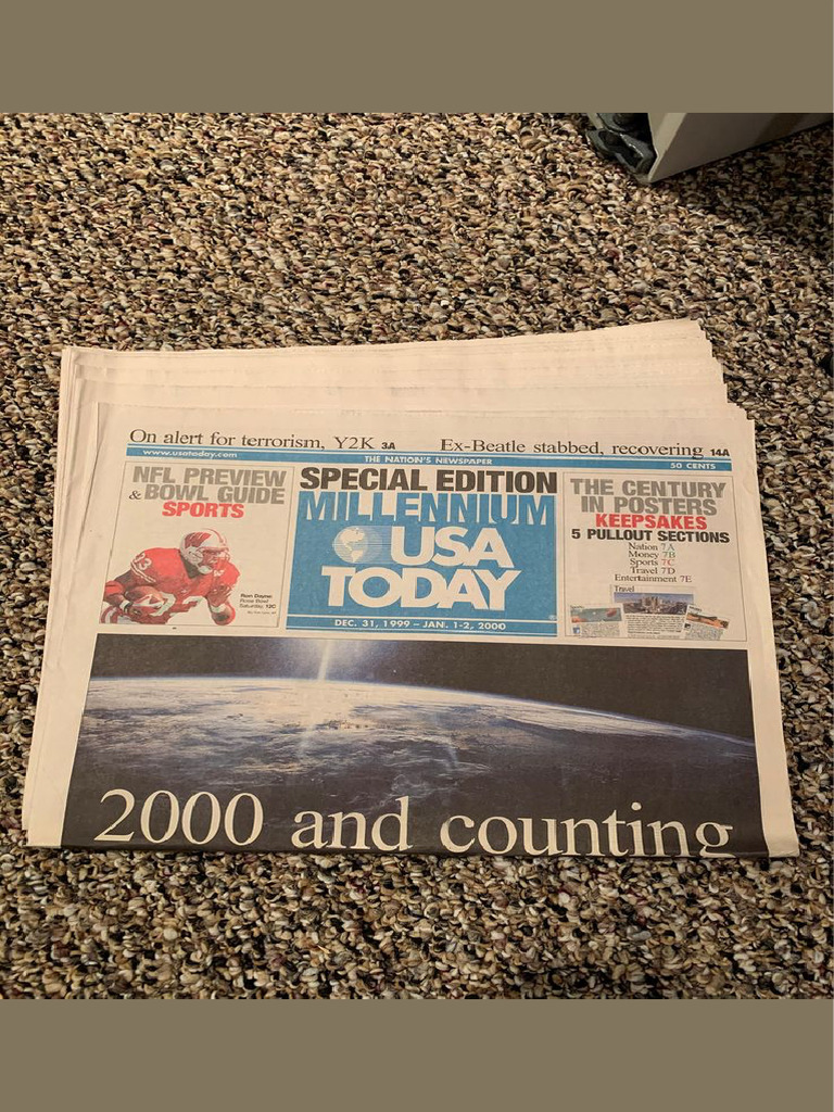 VINTAGE! USA Today Special Edition 2000 Newspaper | PDF