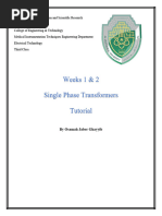 Transformer Formulas & Equations Guide | PDF | Transformer | Voltage