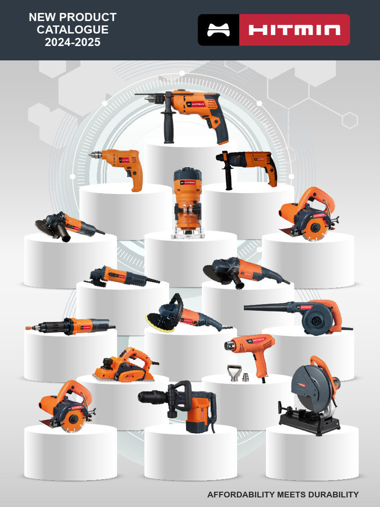 HITMIN Catalogue | PDF | Drill | Manufactured Goods