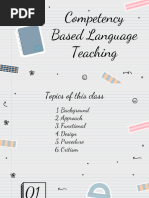 Competency-Based Lesson Plan Sample | PDF