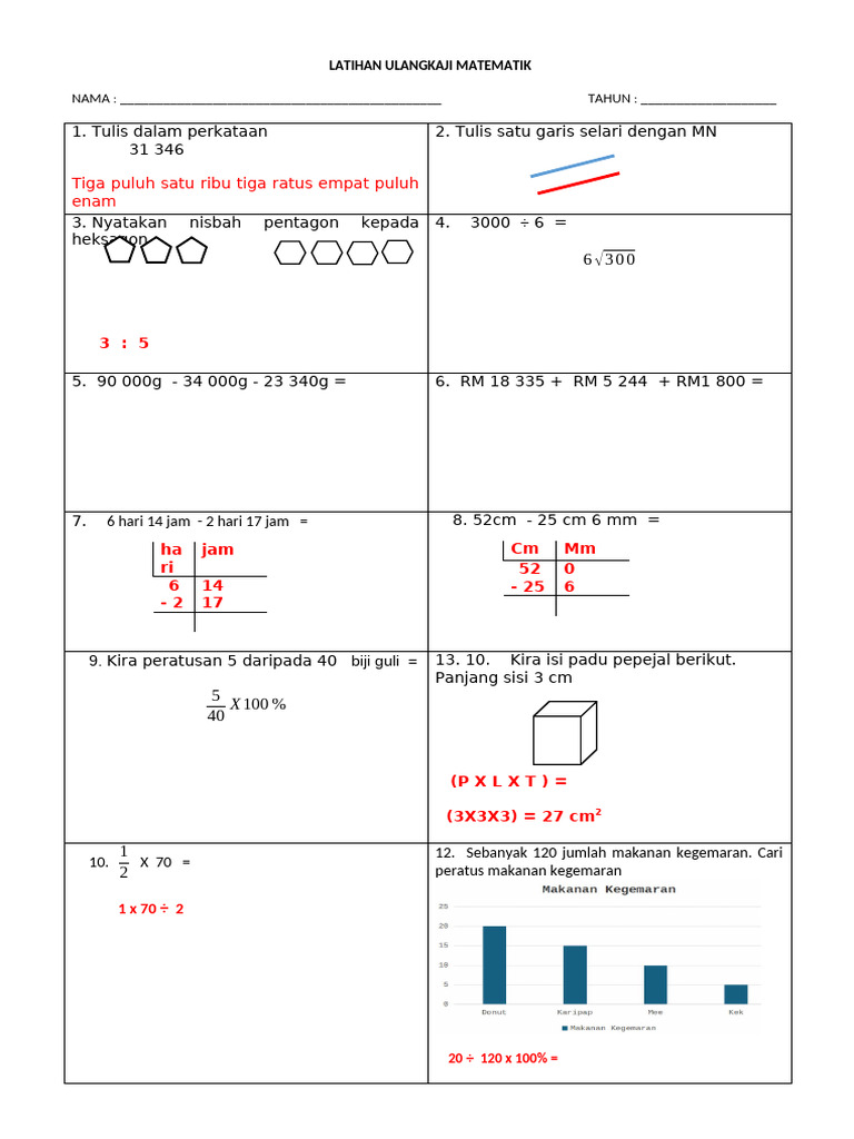 LATIHAN MT T4 - 2. JWP | PDF
