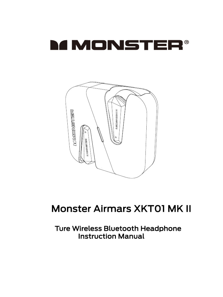 Monster Airmax XKT01 MKII | PDF | Headphones | Electrical Engineering
