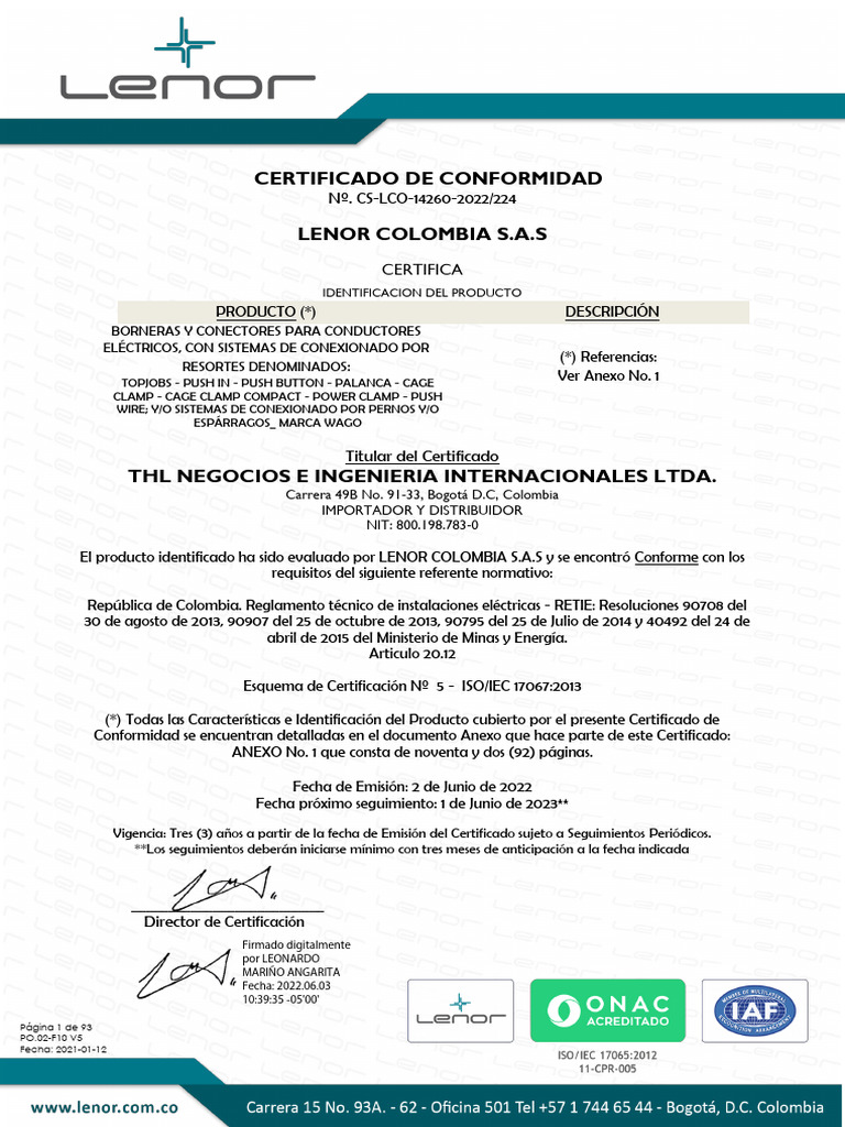 Cs-Lco-14260-2022224 Lenor 2022 2023 | PDF | Arco iris | Color