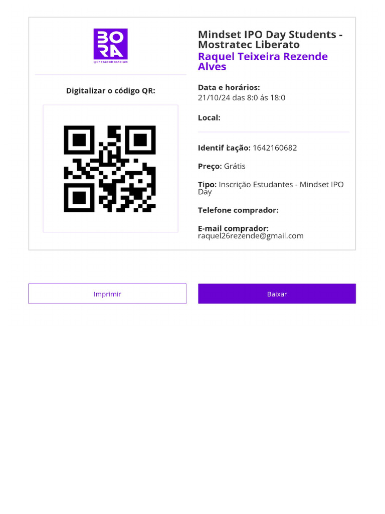 Ingresso 2828036067 | PDF