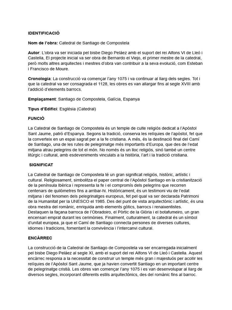 Santiago Compostela | PDF