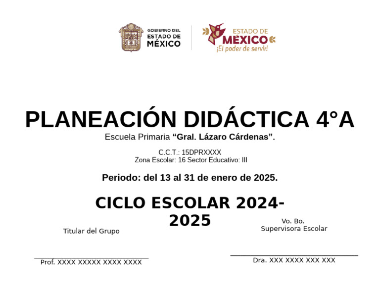 Portada para Planeación. | PDF