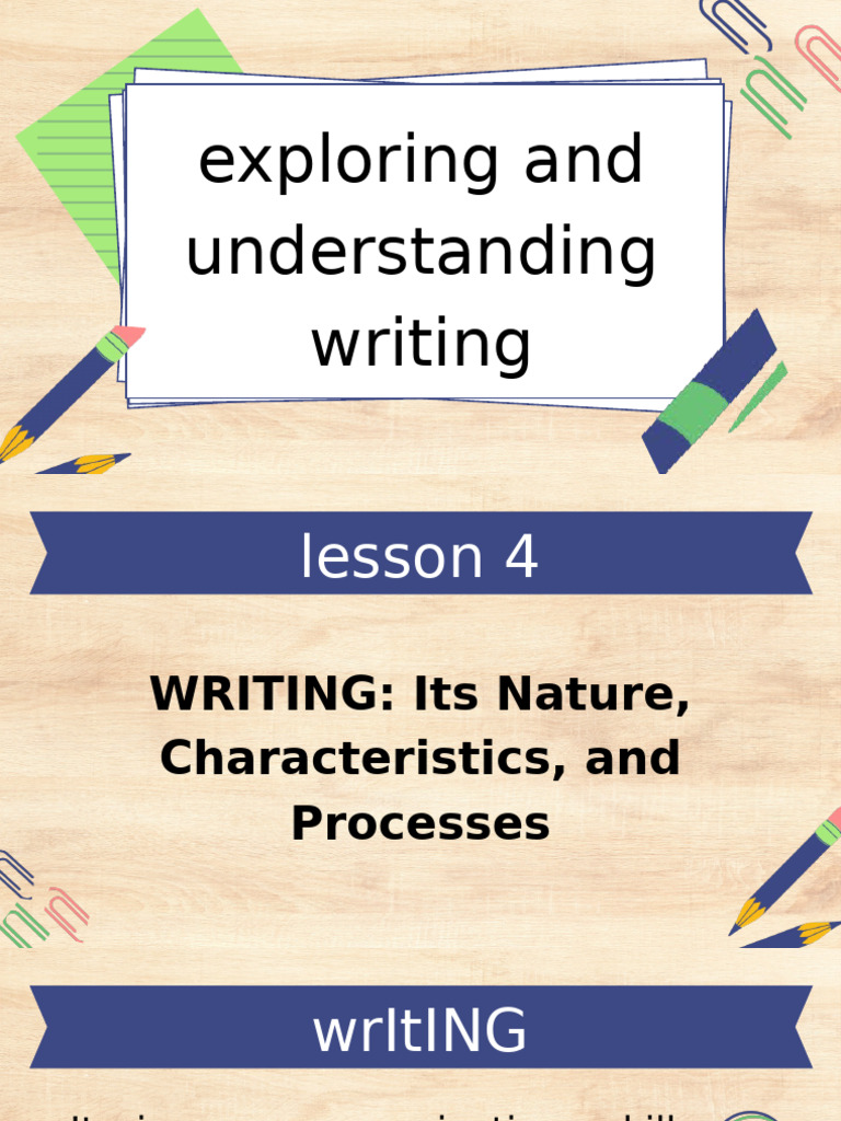 Lesson-4-5 | PDF | Linguistics | Cognition