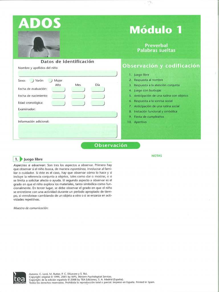 Ados Módulo 1 | PDF