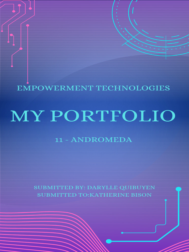 Blue Purple Gradient Futuristic Technology Background Instagram Story | PDF | Information | Graphics