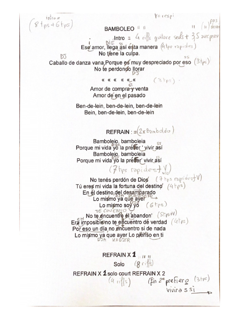 BAMBOLEO | PDF