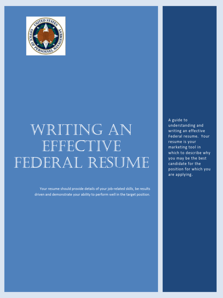 FEDERAL RESUME WRITING TIPS | PDF | Résumé | Employment