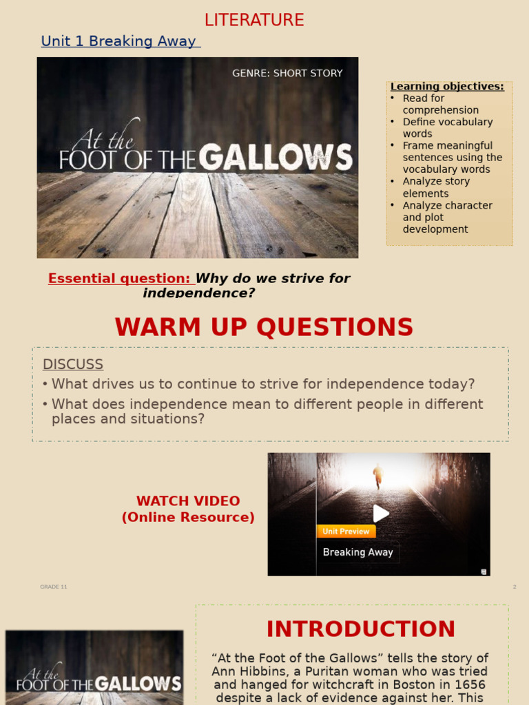 Ann Hibbins: Innocence at the Gallows | PDF | Question | Crimes