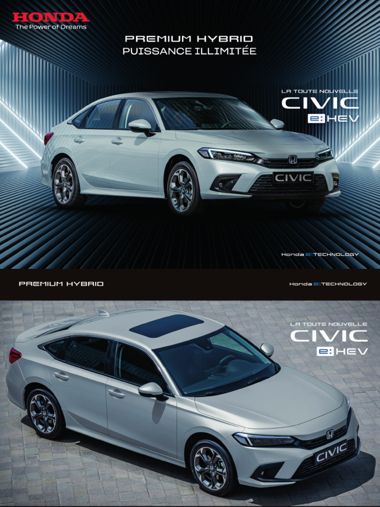 Civic EHEV Brochure Jan 2023 | PDF