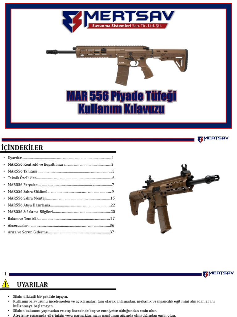 Mar 556 Kullanim Klavuzu Resi̇mli̇ | PDF