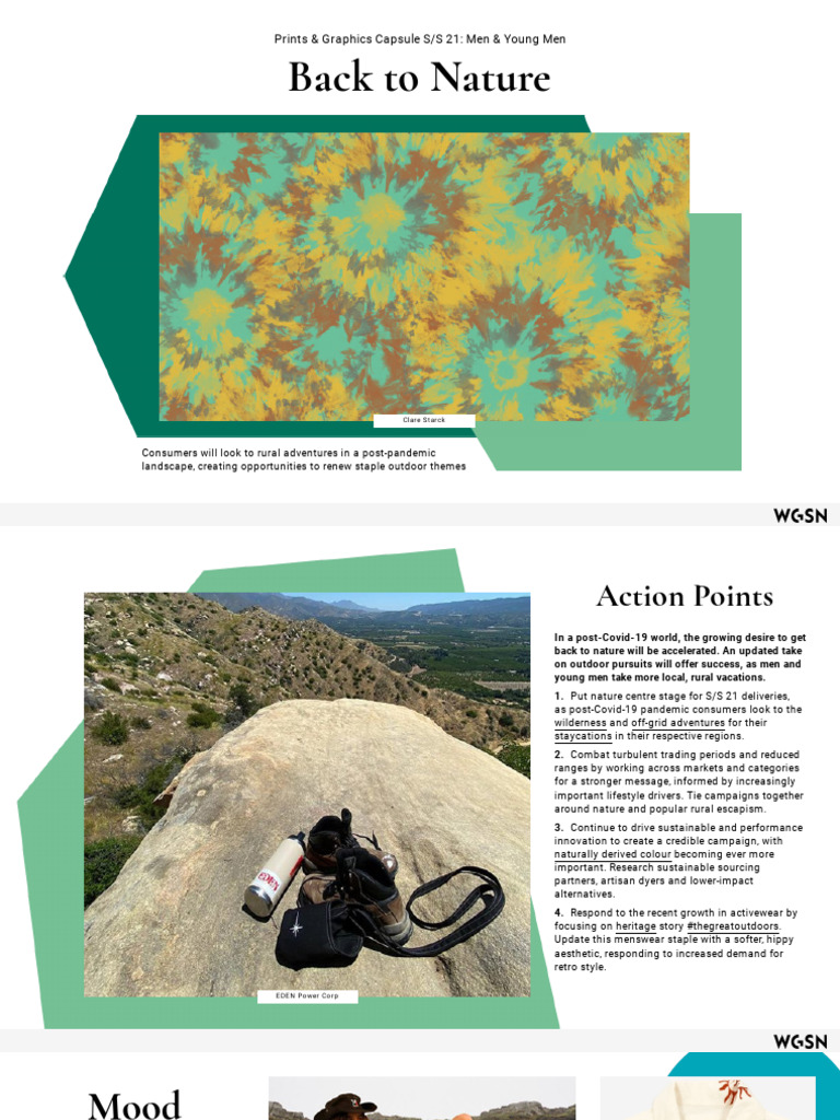 Cápsula de Estampas P V 21 Retorno À Natureza (Em Inglês) | PDF | Aesthetics | Clothing