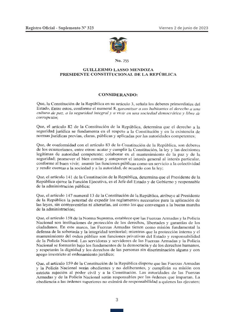 Im 1 3 932987067 In1 PSno323 20230602 0001 | PDF | Gobierno