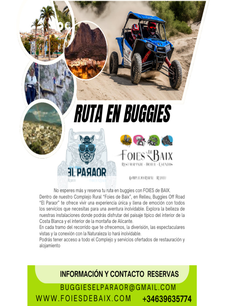 Ruta en Buggies Flyer | PDF