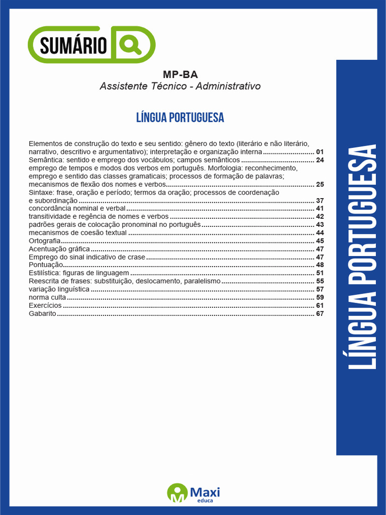 Interpretação e Estrutura do Texto em Português | PDF | Raciocínio ...