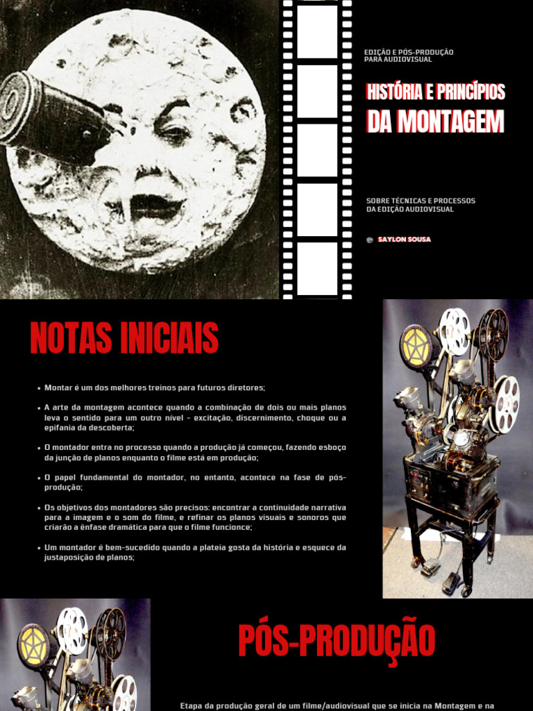 Montagem e Edição no Audiovisual | PDF | Tempo | Câmera
