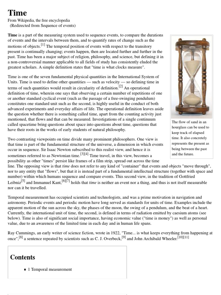 A Comprehensive Examination of Time: From its Philosophical Nature to ...