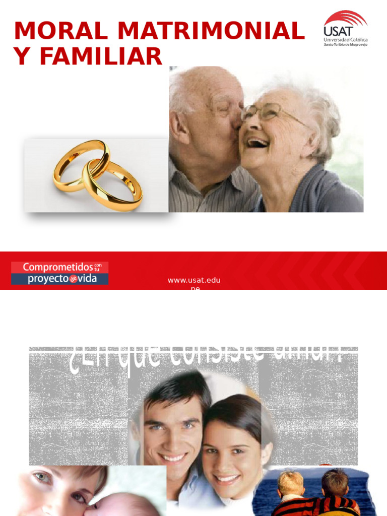 Sesión-Moral Matrimonial y Familiar | PDF | Matrimonio | Amor