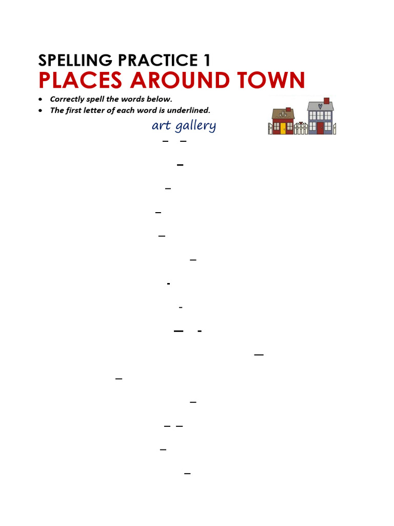 PLACES AROUND TOWN | PDF