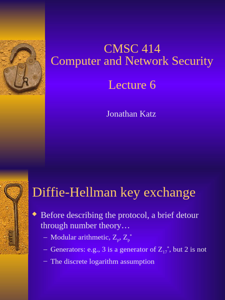 Diffie-Hellman Key Exchange Explained | PDF | Public Key Cryptography ...
