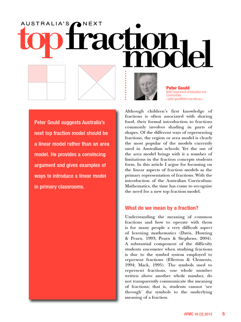 Advocating Linear Fraction Models | PDF | Area | Circle