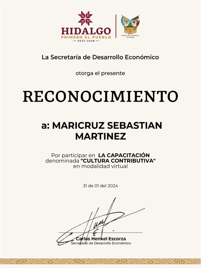 RECONOCIMIENTO | PDF